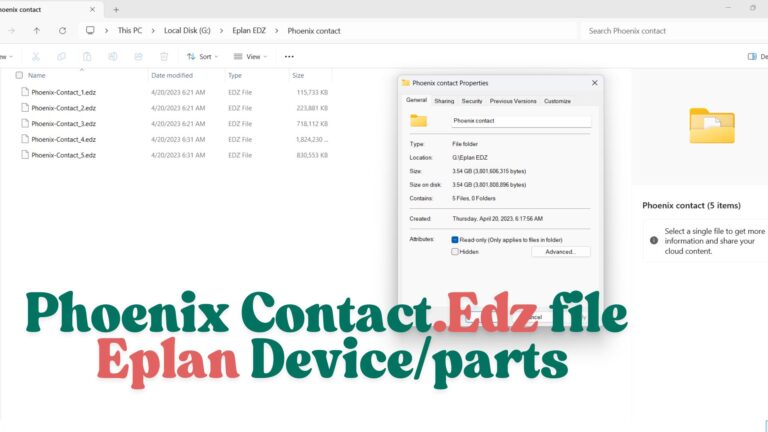 Download Eplan EDZ File - Phoenix Contact EDZ for EPLAN