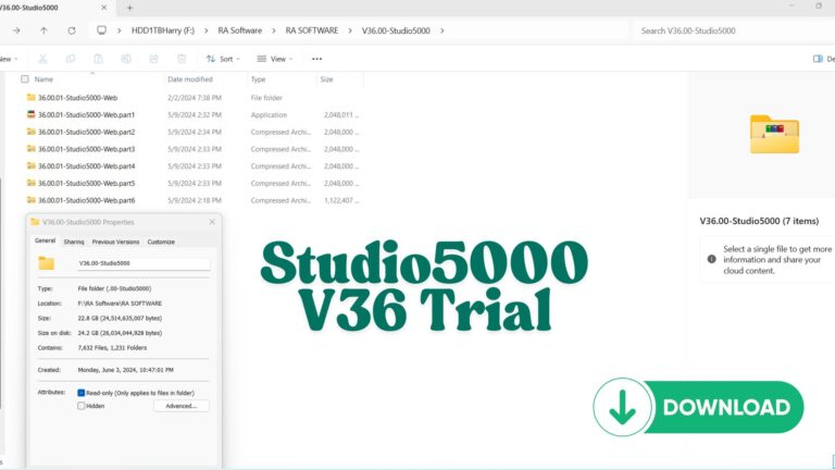 Studio 5000 Version 36 Trial – Powerful Automation Software